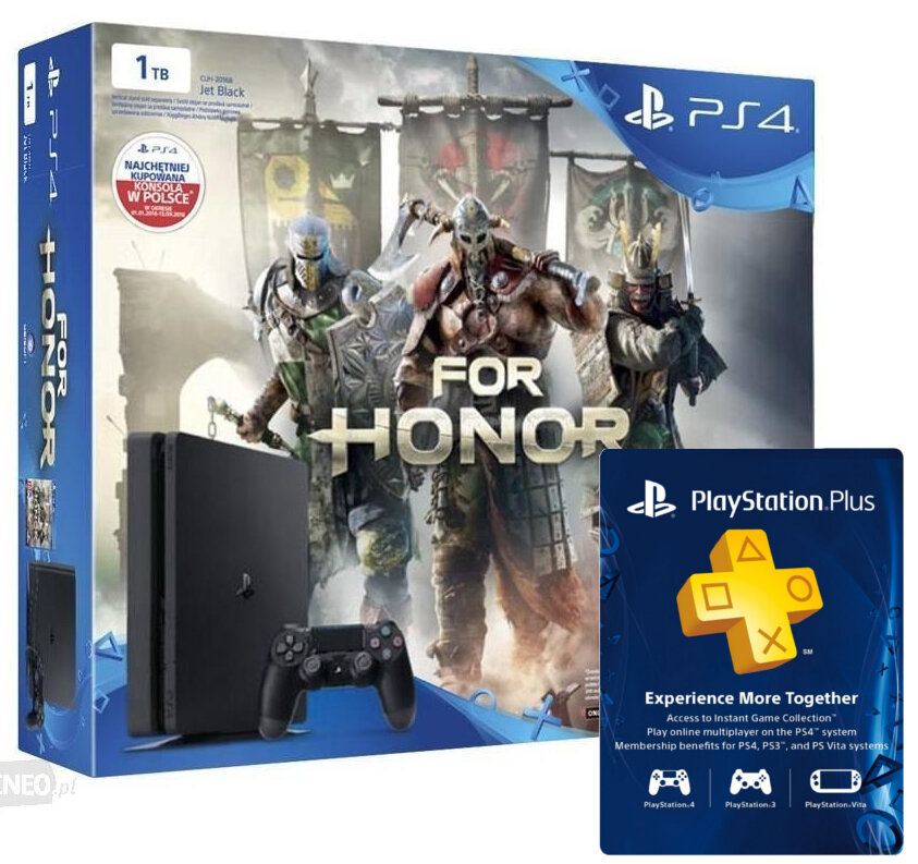 Slim PS4 1TB + For Honor : Konsola PS4 Slim 1TB + For Honor ...