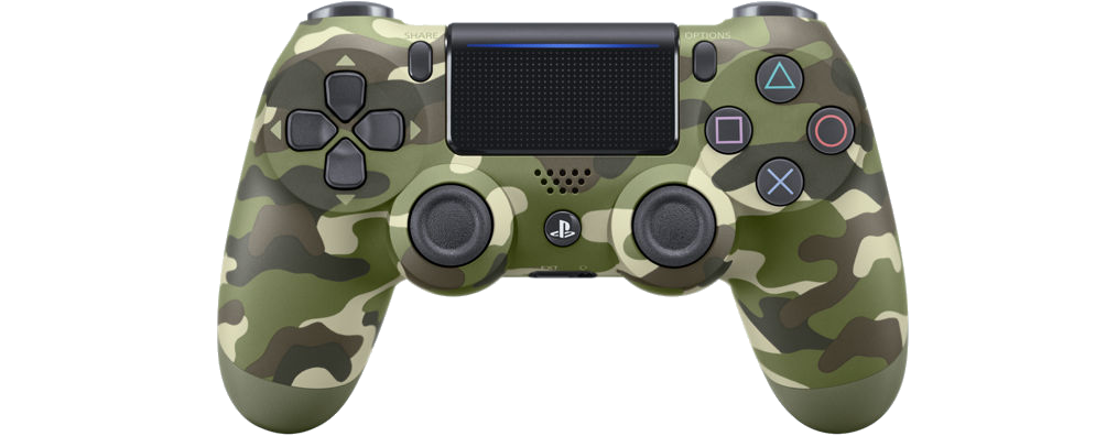 DUALSHOCK®4 V2 Green Camo : Kontroler bezprzewodowy DUALSHOCK®4 V2 ...